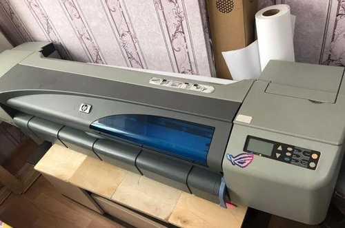 Подключение плоттера hp designjet 500