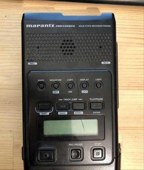 Цифровой диктофон рекордер Marantz PMD 660