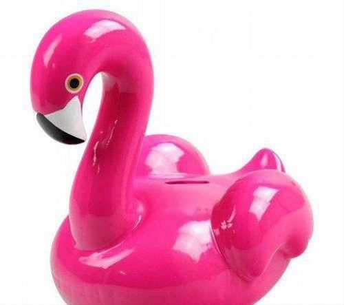 Копилка/статуэтка Розовый Фламинго