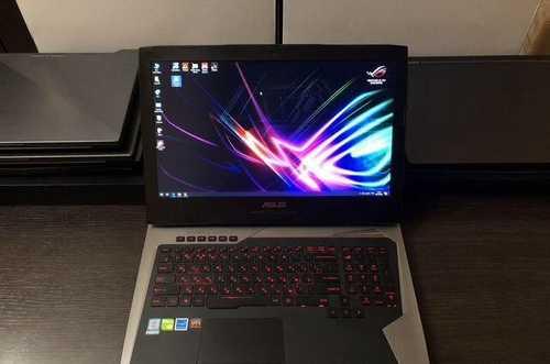 Огонь Asus ROG G752VM i7/GTX 1060/17.3 IPS G-Sync