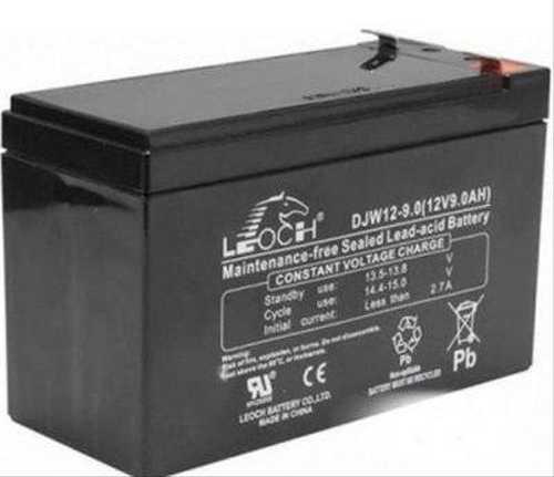 Аккумуляторная батарея 12В, 9Ач (Leoch DJW12-9.0)