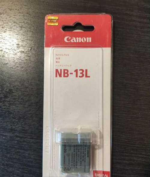 Аккумулятор Canon NB-13L