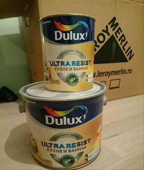 Dulux кухня и ванная