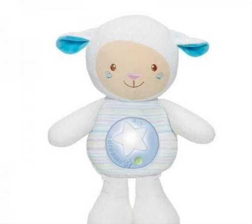 Музыкальная игрушка-ночник Chicco "Овечка Lullaby", голубая, 0+ (00009090200000)