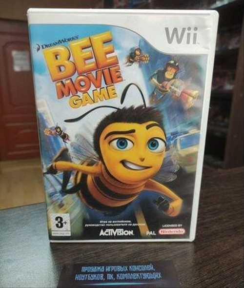 Wii Bee Movie Game. Лицензия Nintendo Wii