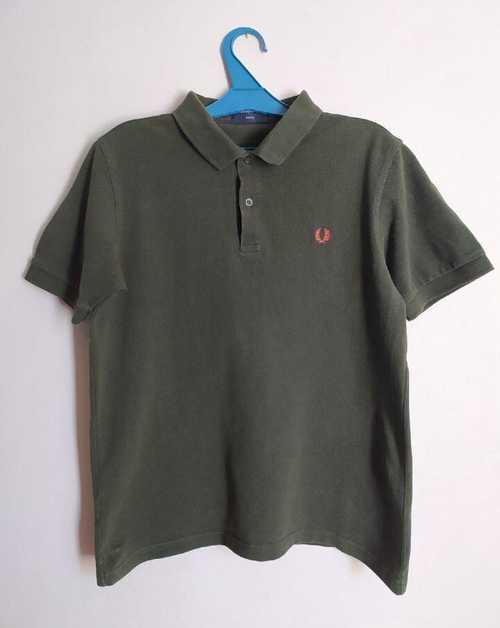 Поло Fred Perry(зелёный, болотный цвет)