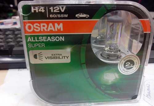 Лампы Osram H4 AllSeason 2шт