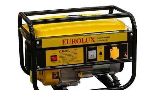 Генератор бензиновый eurolux G3600A