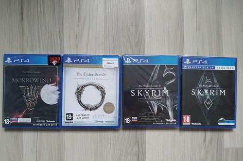 Игры серии The elder scrolls для PS4