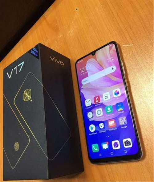 Телефон Vivo V17 8/128 Полный комплект