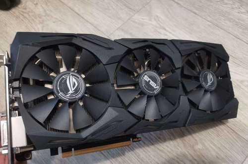 Видеокарта Asus strix RX 480 8gb