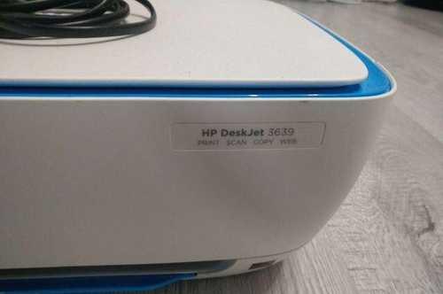 Цветной струйный принтер HP DeskJet 3639