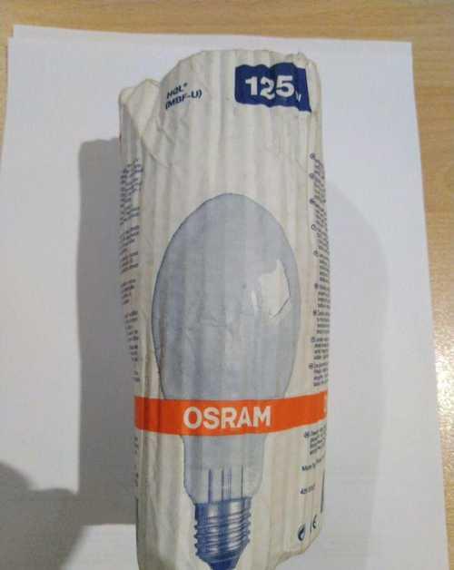 Лампа Osram HQL (MBF) -U 125W E27