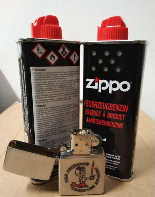 Бензин Zippo 125 мл., оригинальный, фирменный