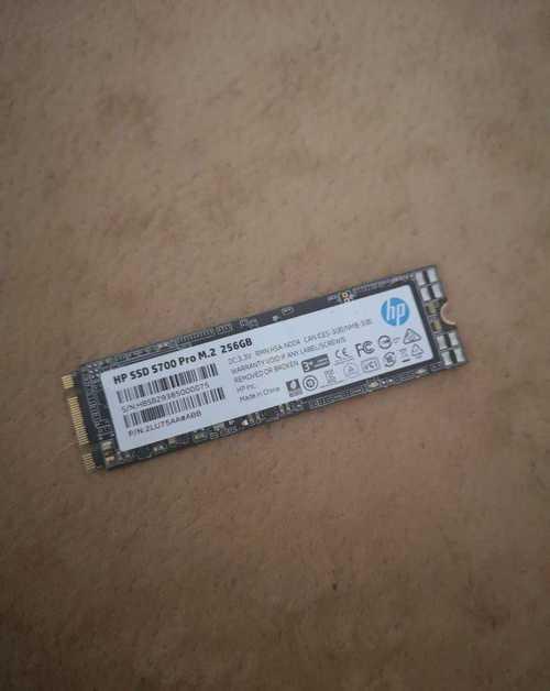 SSD HP s700 pro m.2 256gb
