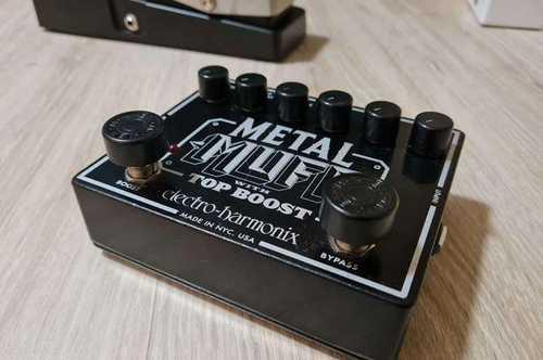 Гитарная педаль дисторшн EHX metal muff