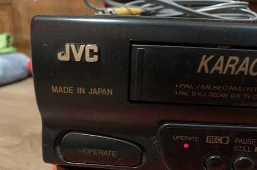 Видеомагнитофон JVC с караоке