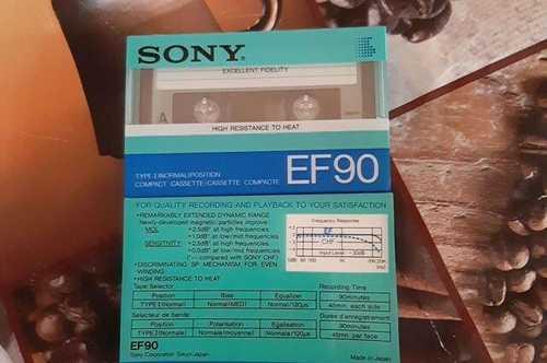 Новая компакт-кассета sony EF 90
