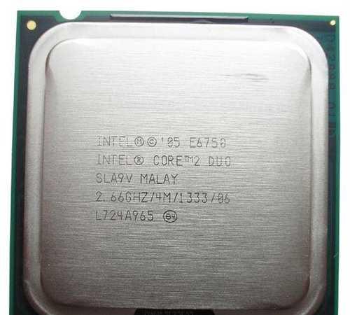 Intel Core 2 Duo E6750 SLA9V Socket 775