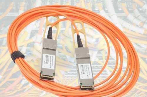 Оптический трансивер qsfp+ 40G шнур AOC 10м