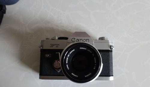 Canon FT QL + 50/1.8