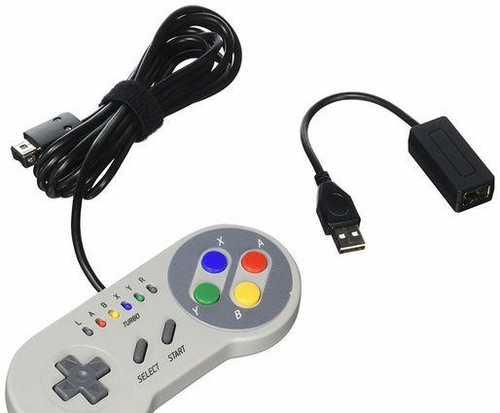 Геймпад EMiO для Wii и Snes Mini (+ USB)