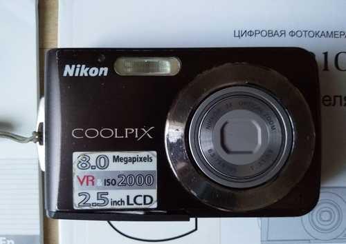 Фотокамера цифровая Nikon coolpix S210