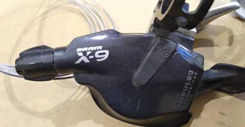 Манетки Sram X9 3х9 ск