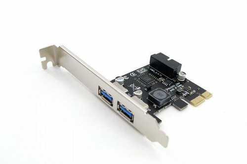 Контроллер PCI-E to USB3.0 питание от шины PCI-E