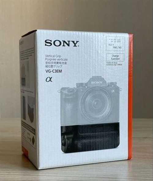 Батарейная ручка Sony VG-C3EM для A9, A7R3, a73