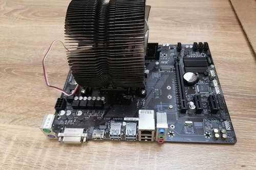 Amd am4 a320m-h +a8 9600 + 8gb ddr4