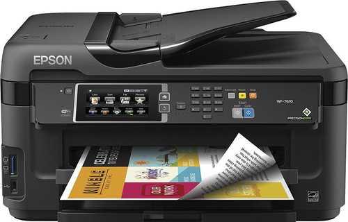 Epson WF 7610 формат A3 (на запчасти)