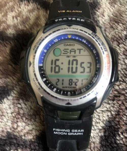 Часы casio pro trek