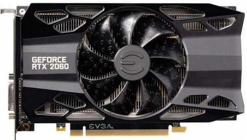 Новая Видеокарта evga GeForce RTX 2060 6 гб