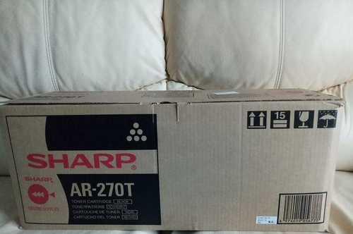 Новый Тонер-картридж Sharp AR270T