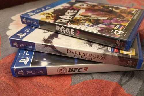 Игры для PS4: rage 2, darksiders: genesis и UFC3