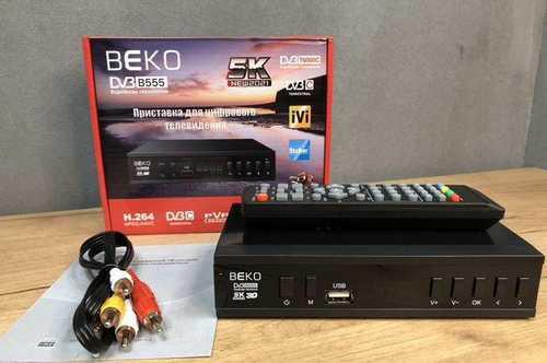 Цифровая приставка (ресивер) HD beko DVB-T2/C 2USB