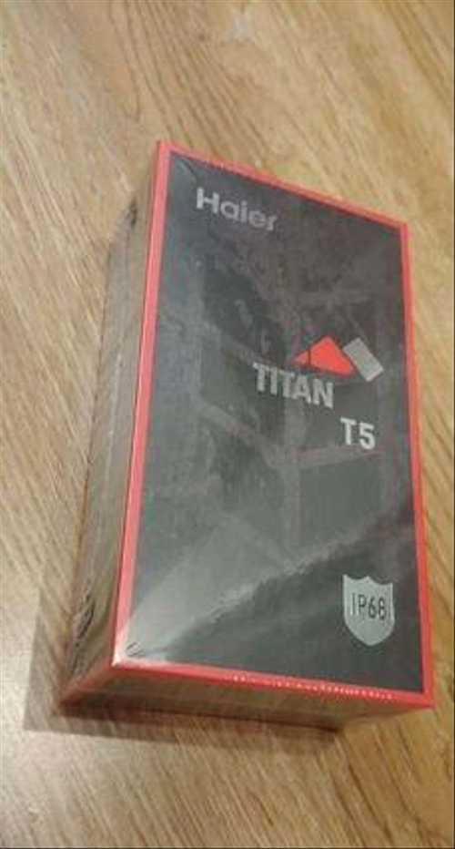 Haier titan t5 новый, в упаковке, бронированный, с