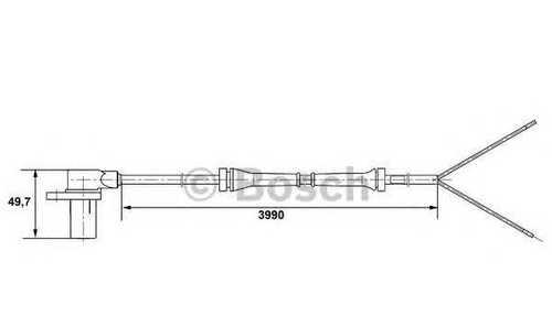 Датчик ABS пер.\ MB Vito 2.0/2.3/2.2CDi/2.3D/TD 97