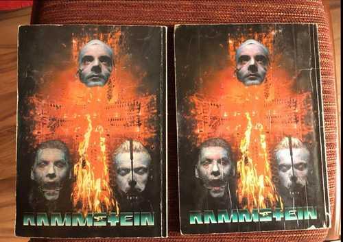 Книги про Rammstein, изд.2001 года, 2 части