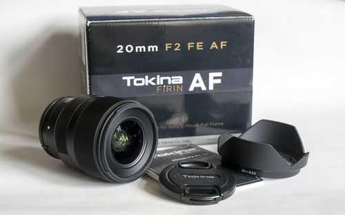 Tokina Firin 20mm f/2.0 FE AF