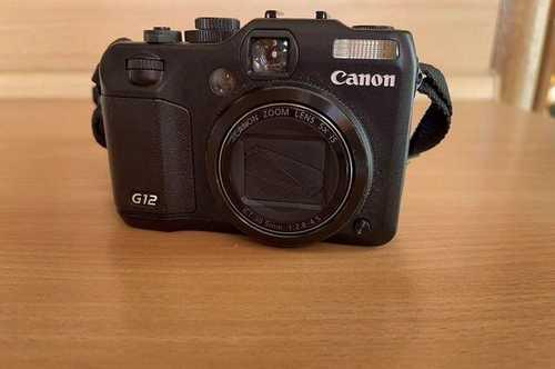 Цифровой фотоаппарат canon PowerShot G12