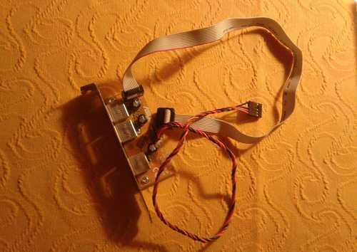 Планка с 3-мя USB-портами для сист. блока