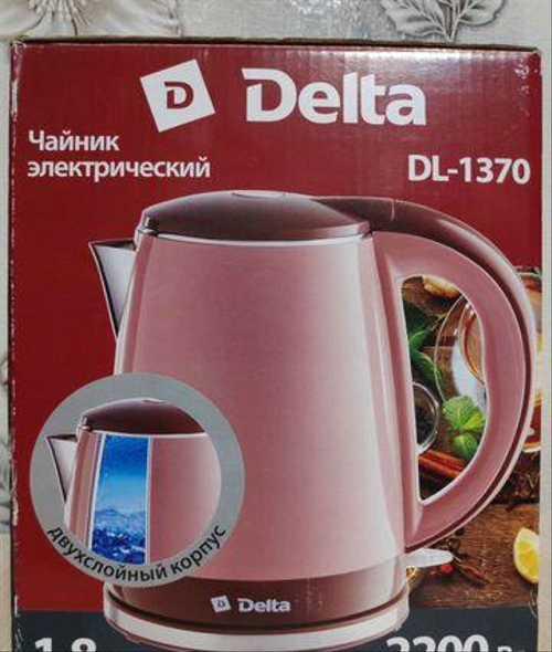 Чайник Delta DL-1370 Новый