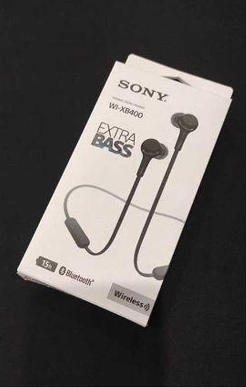 Bluetooth гарнитура Sony WI-XB400