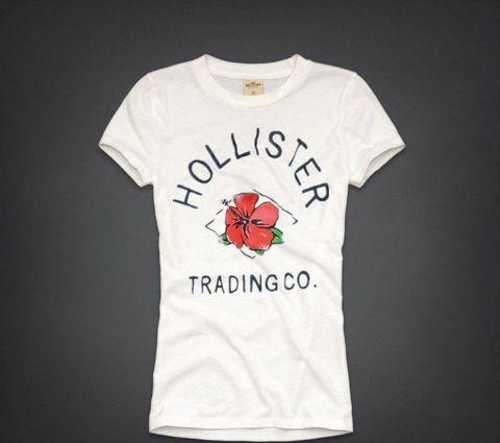 Женская футболка Hollister