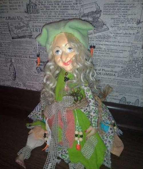 Кукла баба Яга