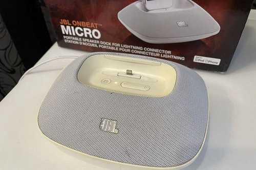 Колонка jbl one beat micro