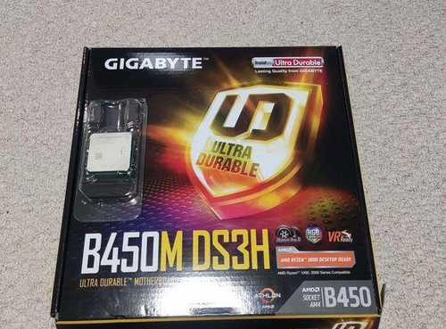Gigabyte b450m ds3h + AMD Athlon 200GE