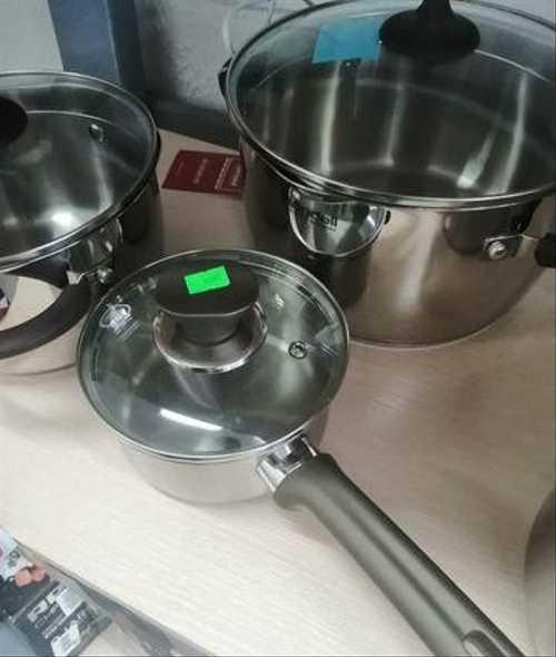 Набор посуды (нержавейка) Rondell Aristokrat